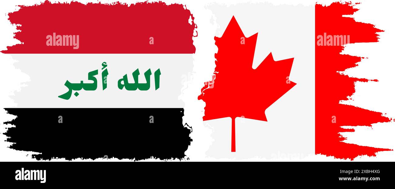 Iraq canada Stock Vector Images - Alamy