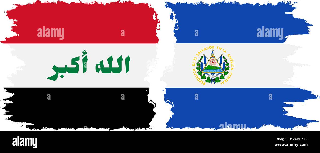 Iraq el salvador Stock Vector Images - Alamy