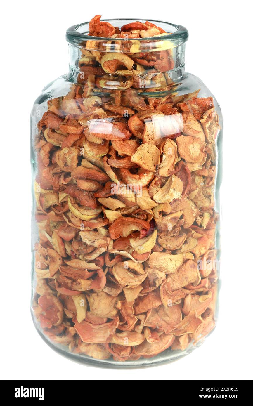 Dried apples natural fruit Cut Out Stock Images & Pictures - Alamy