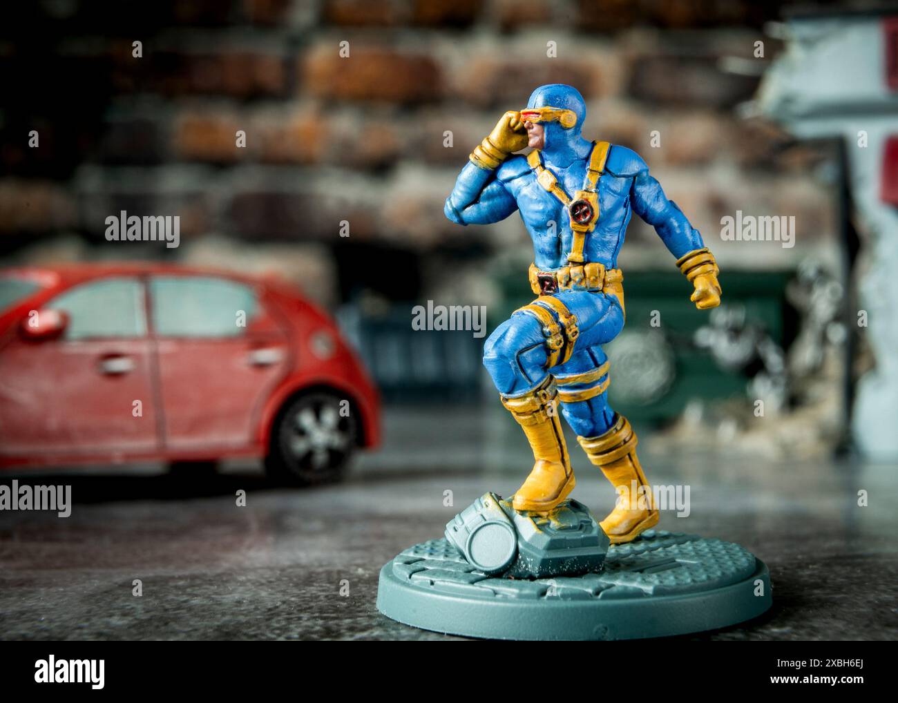 Cyclops, Scott Summers, X-Men, painted Marvel Crisis Protocol Figure ...