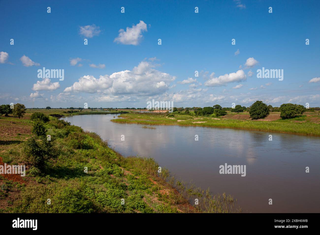 Mozambique, Gaza, Chibuto, Limpopo River Stock Photo - Alamy