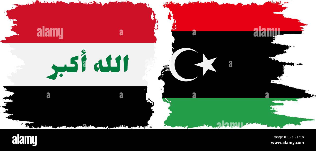 Iraq libya flag hi-res stock photography and images - Alamy