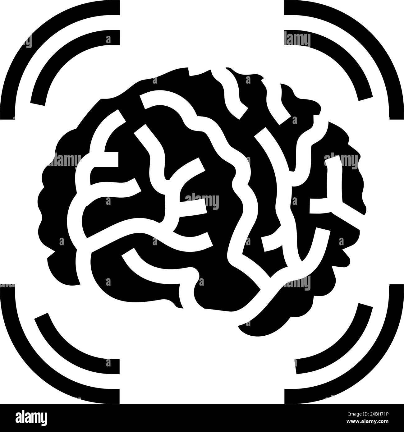 concussions household injury accident glyph icon vector illustration ...