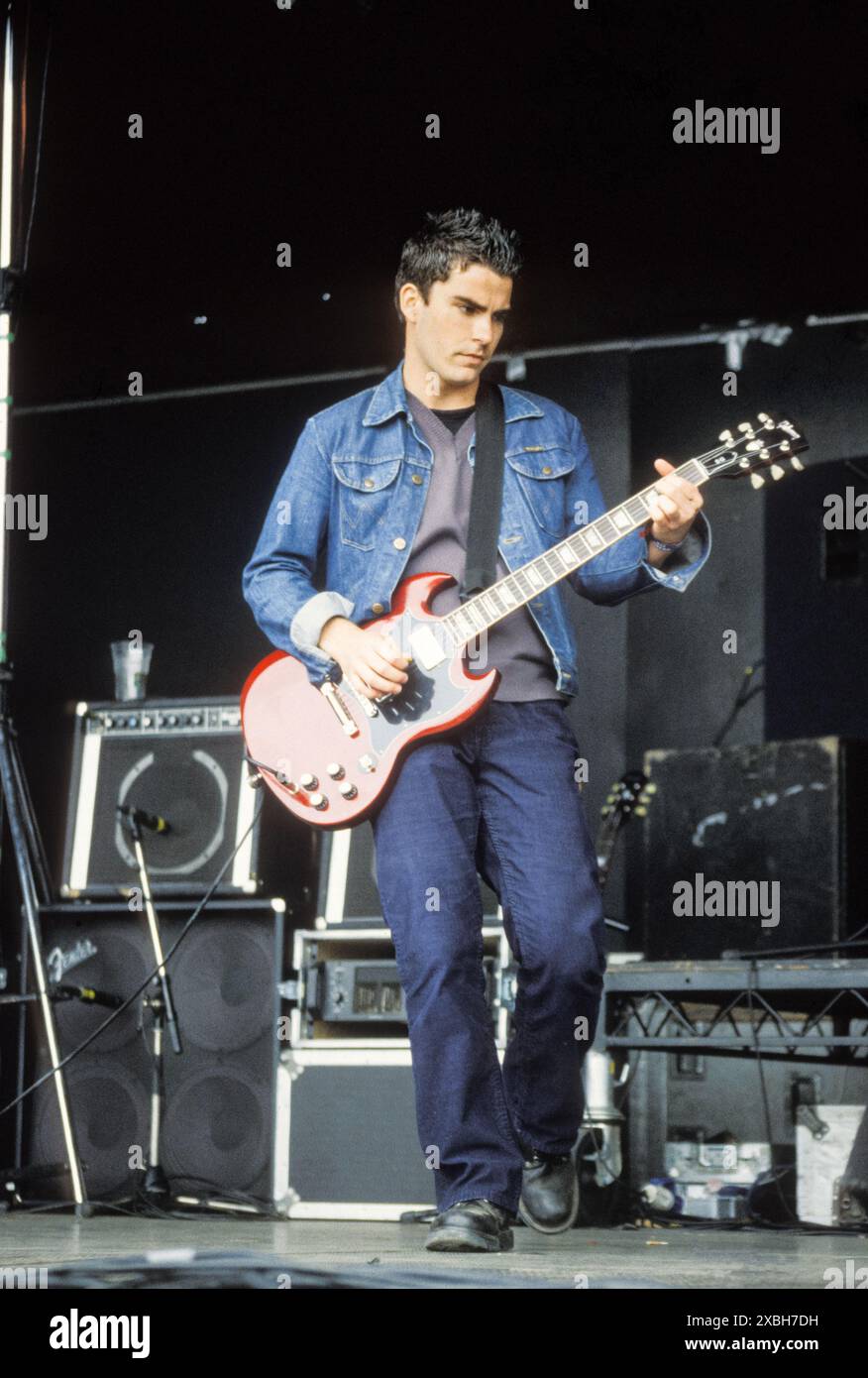 KELLY JONES, STEREOPHONICS, 1997: A young Kelly Jones of rock band ...