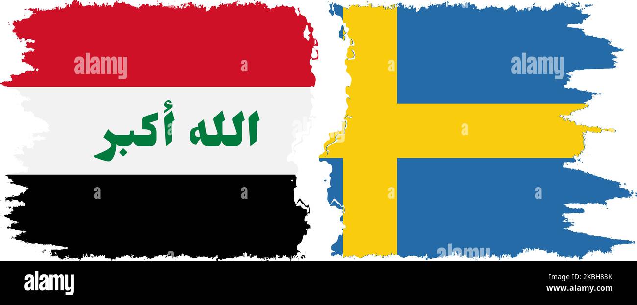 Sweden iraq flag Stock Vector Images - Alamy