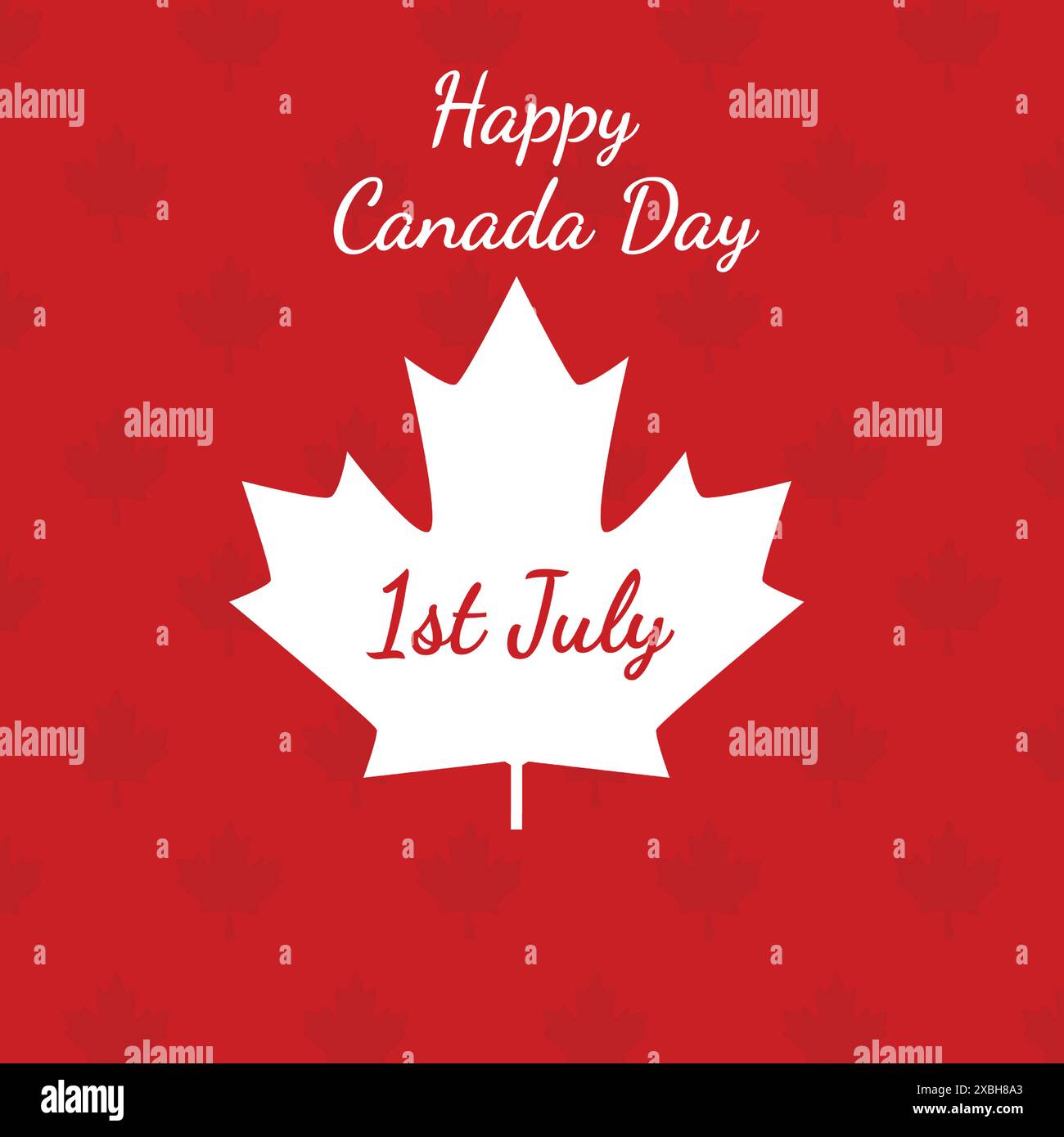 Canada celebration independence Stock Vector Images - Alamy