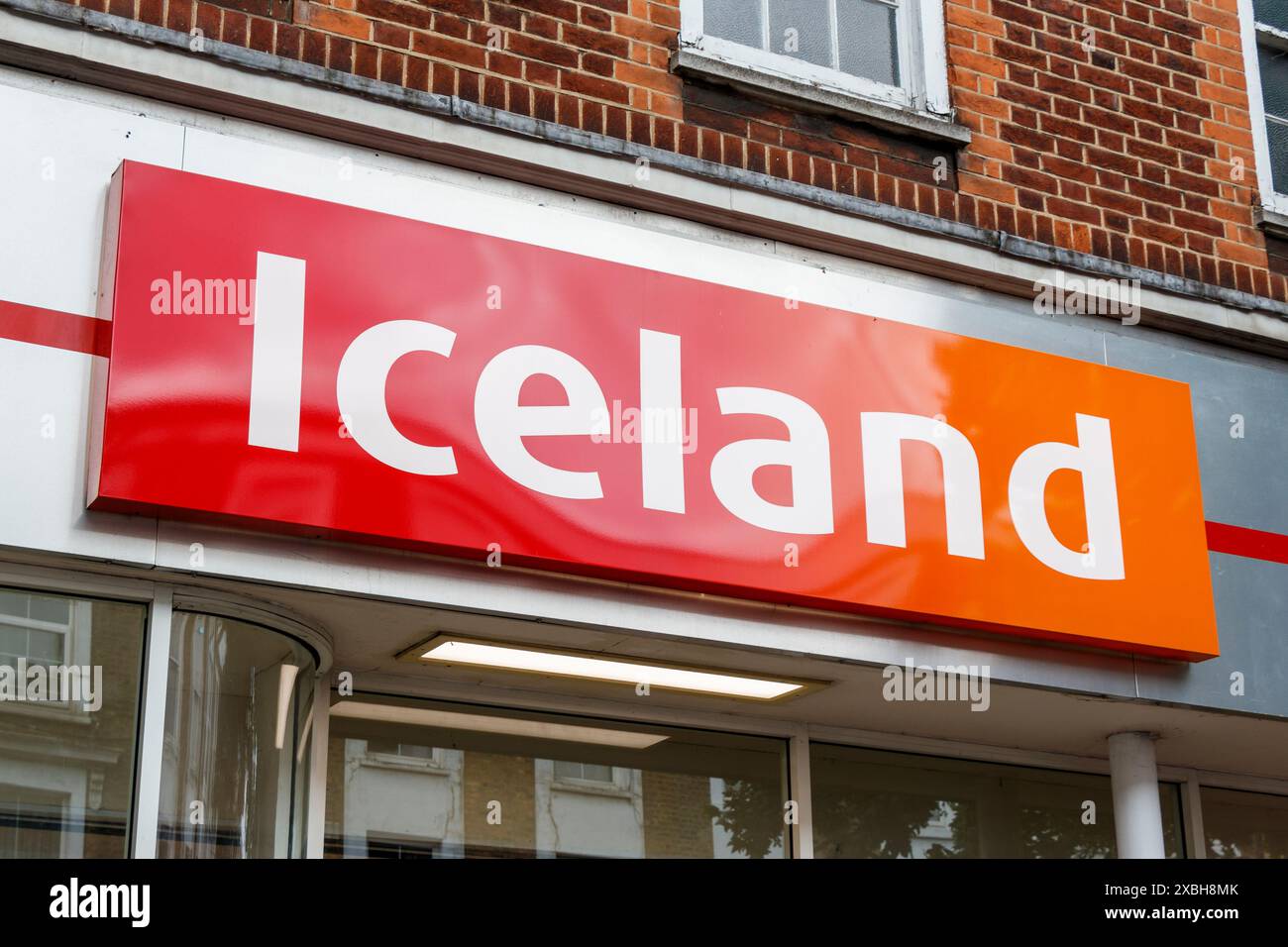 Iceland frozen food shop hi-res stock photography and images - Alamy