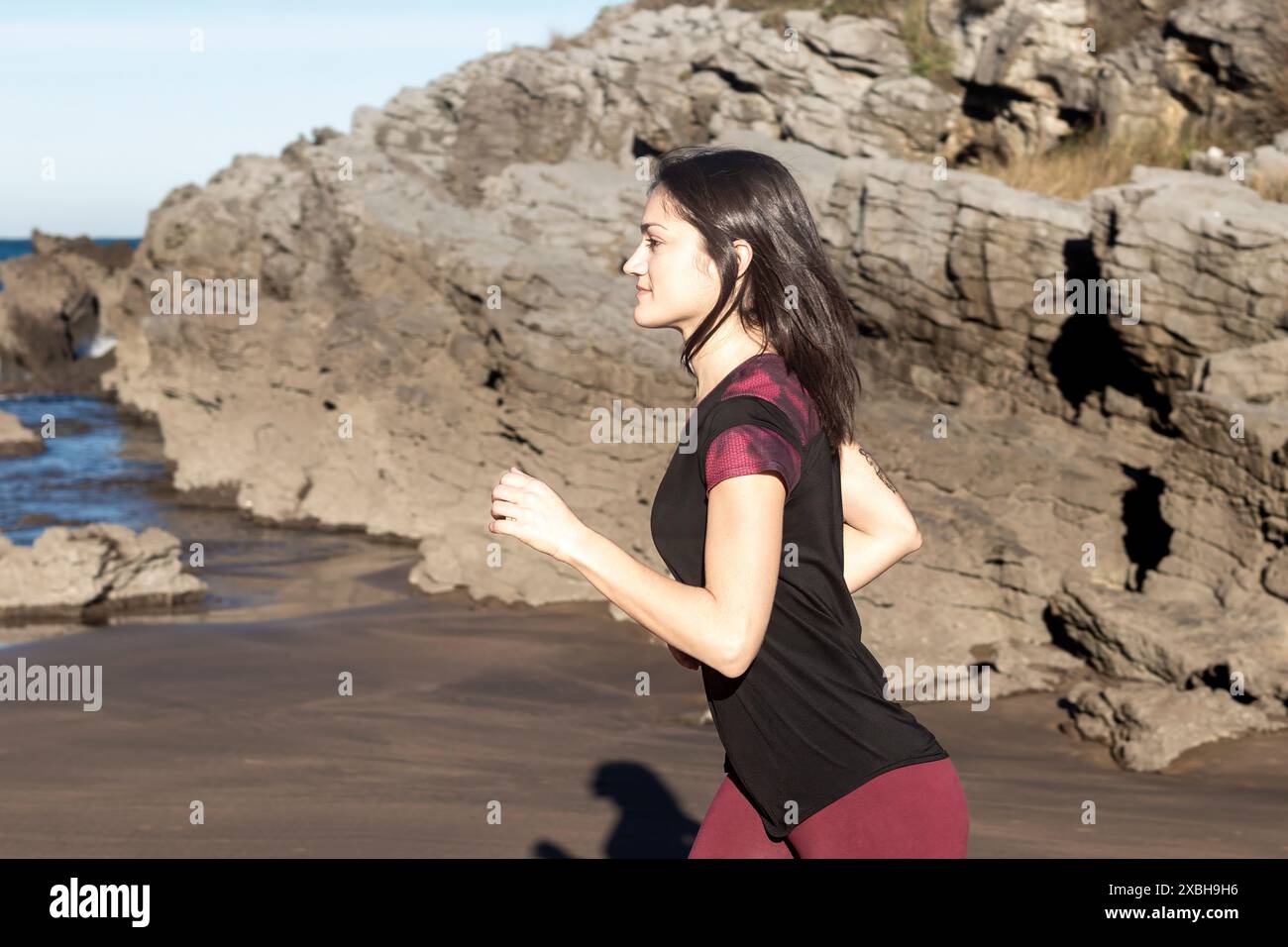 Fitness concept athlete running on hi-res stock photography and images ...