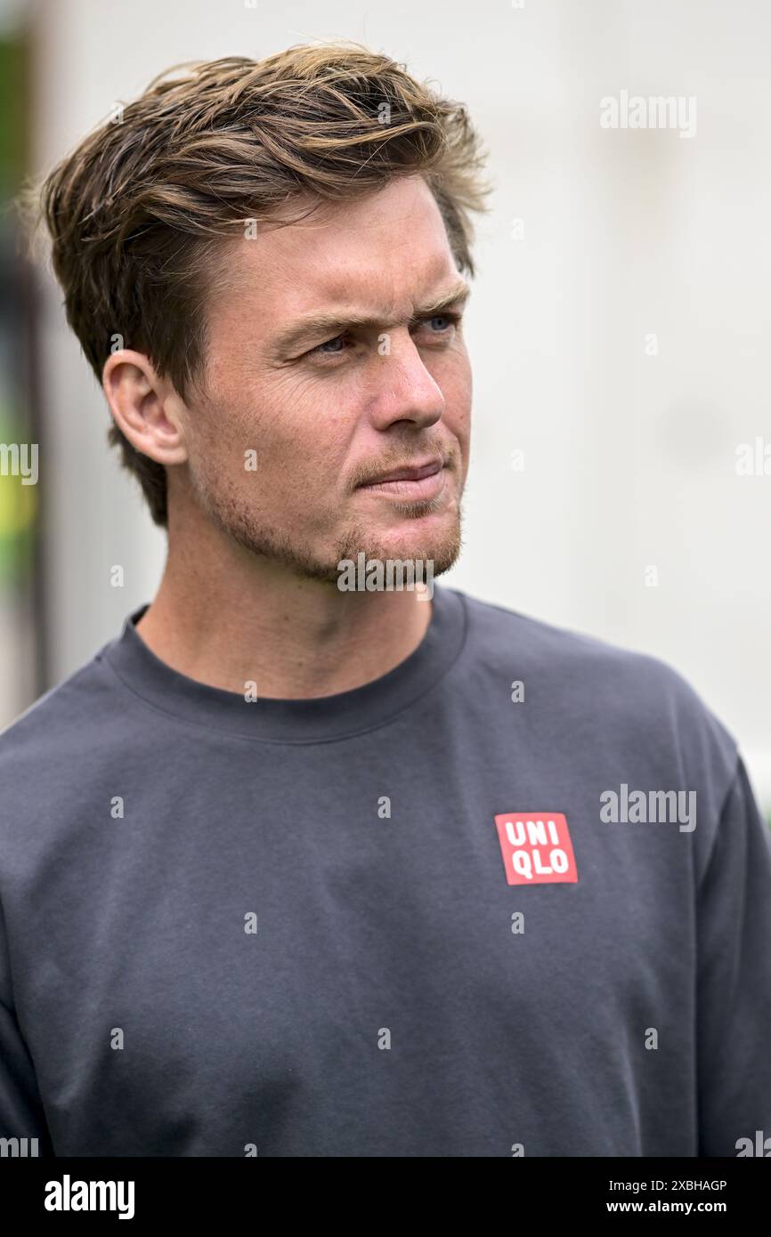 Belgium's Tom Boon pictured during a press conference to present the ...
