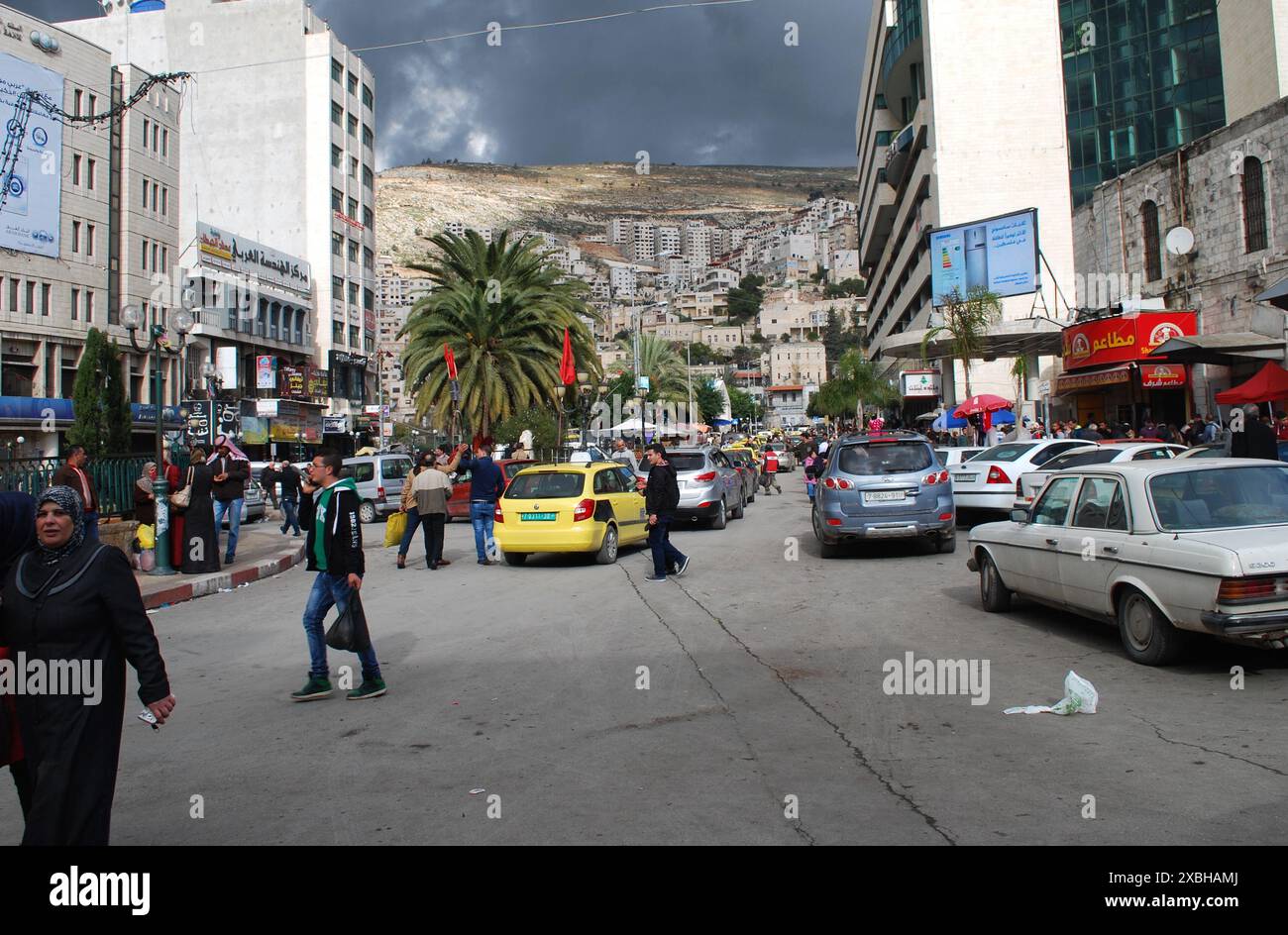 Streets in Nablus, West Bank Stock Photo - Alamy