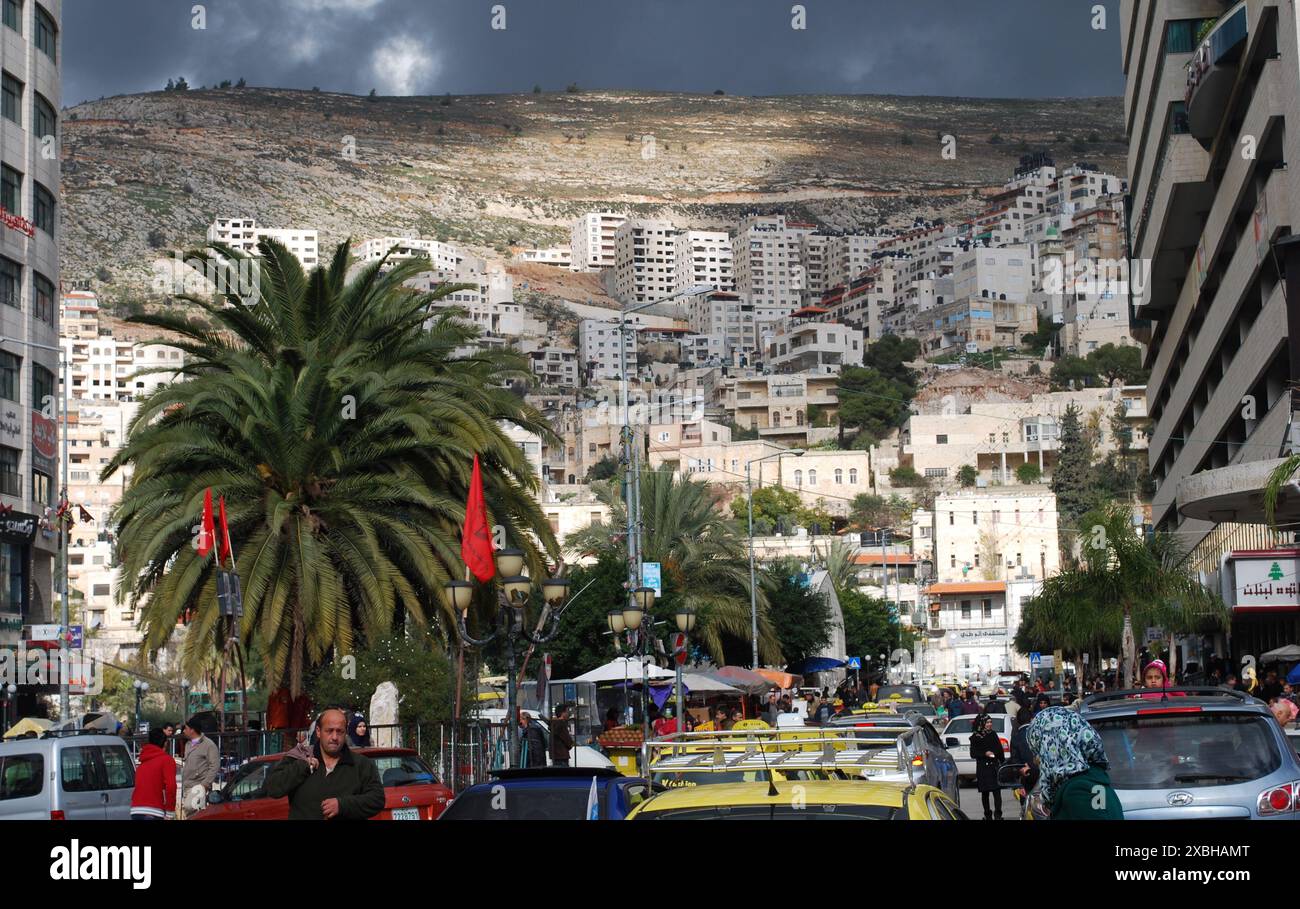 Streets in Nablus, West Bank Stock Photo - Alamy