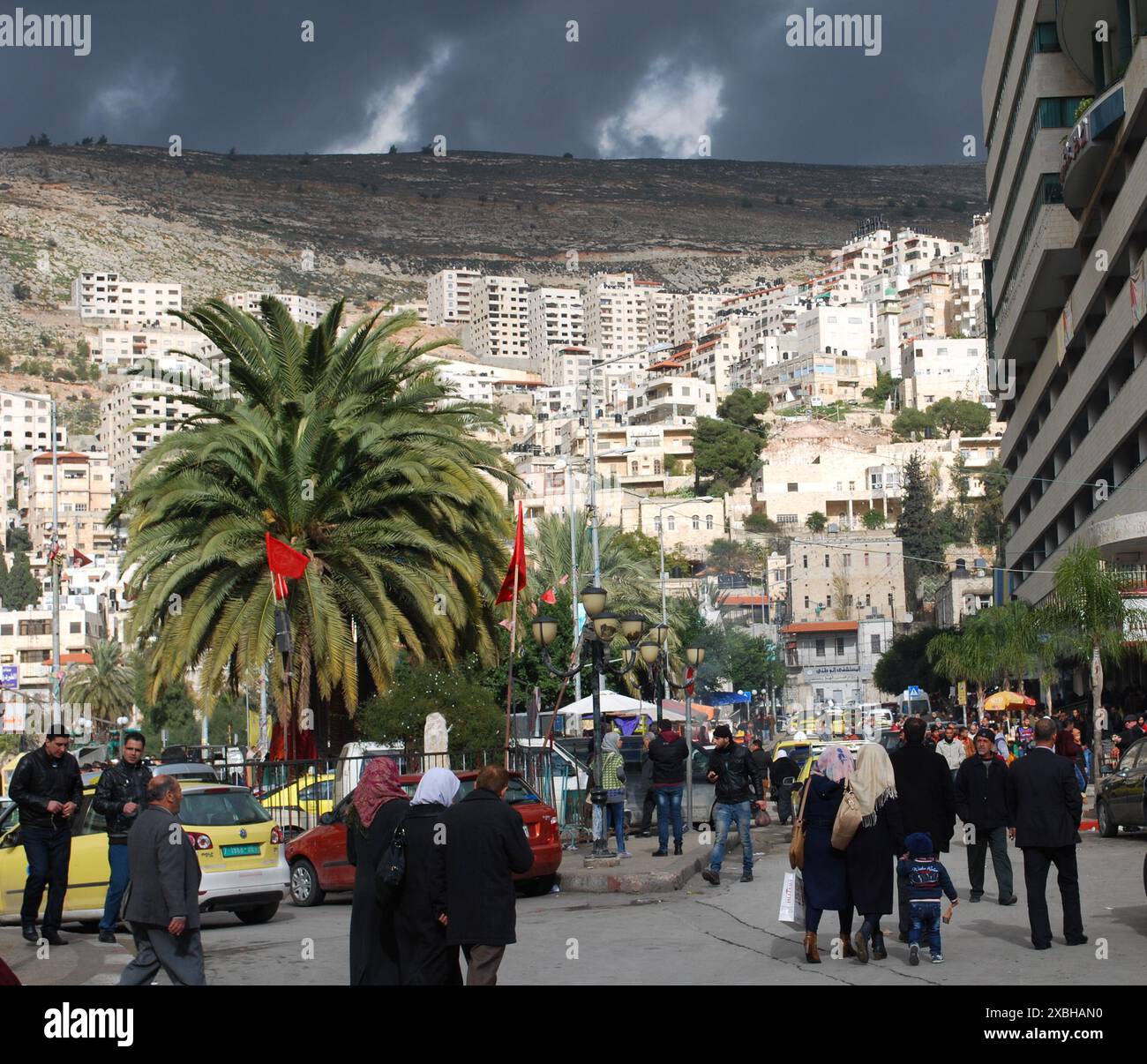 Streets in Nablus, West Bank Stock Photo - Alamy