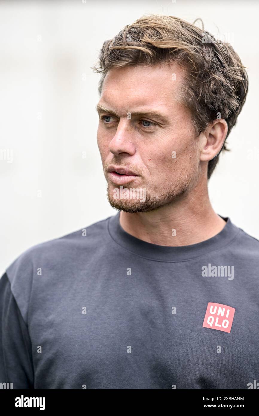 Belgium's Tom Boon pictured during a press conference to present the ...