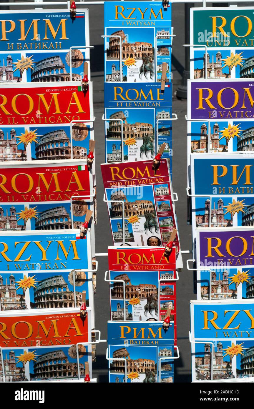 Rome guidebook hi-res stock photography and images - Alamy