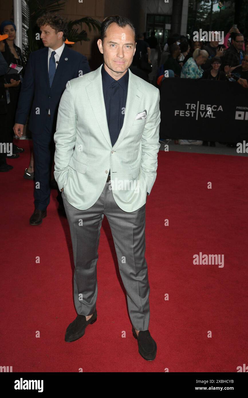 Ny. 11th June, 2024. Jude Law at arrivals for FIREBRAND Premiere at the ...