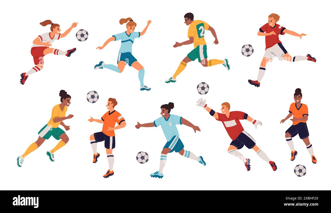 Cartoon football hi-res stock photography and images - Alamy