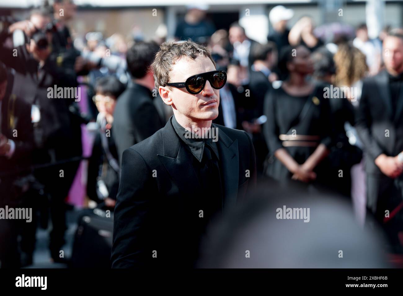 CANNES, FRANCE - MAY, 16: Barry Keoghan, Franz Rogowski, Jasmine Jobson ...