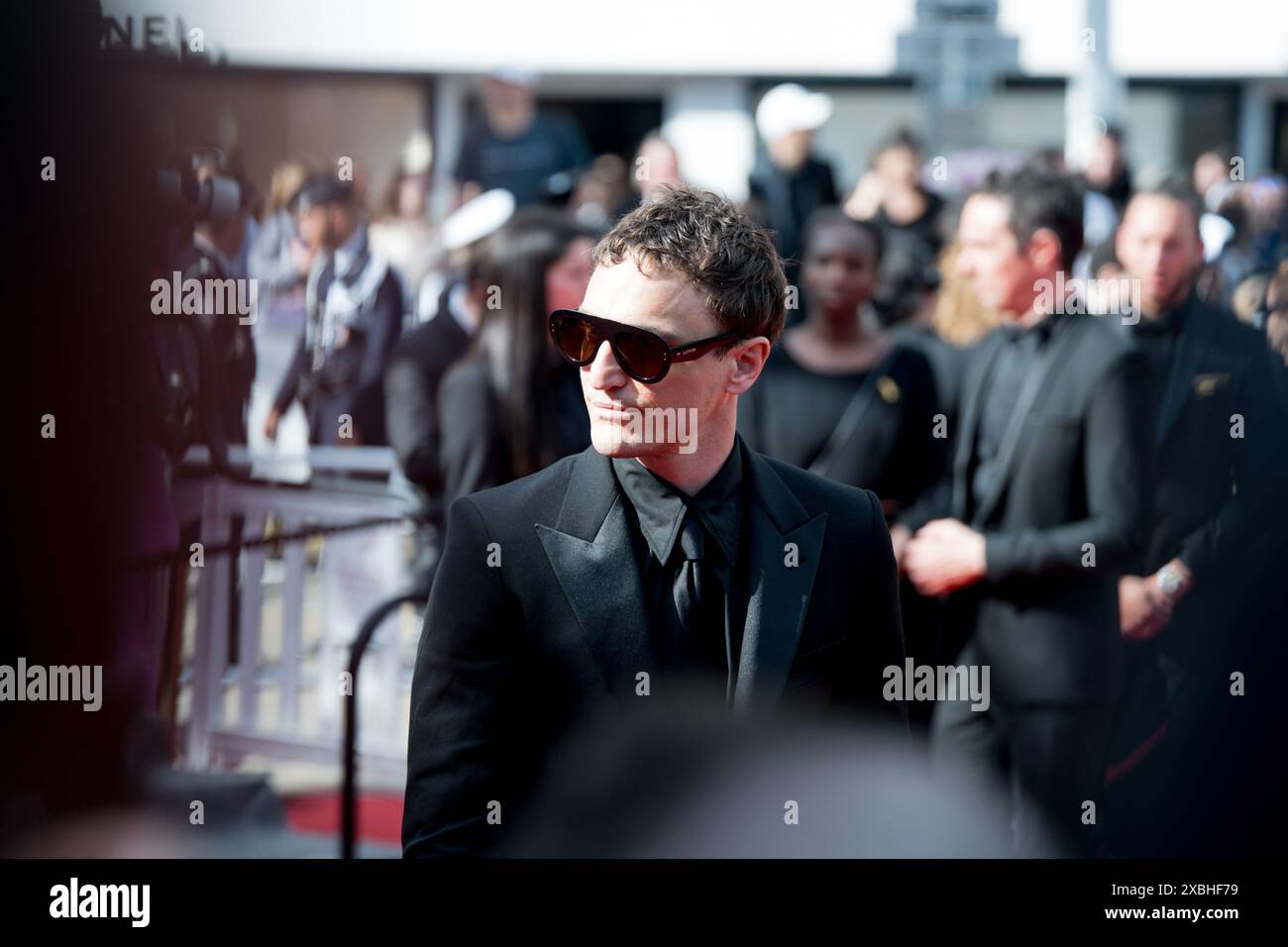 CANNES, FRANCE - MAY, 16: Barry Keoghan, Franz Rogowski, Jasmine Jobson ...