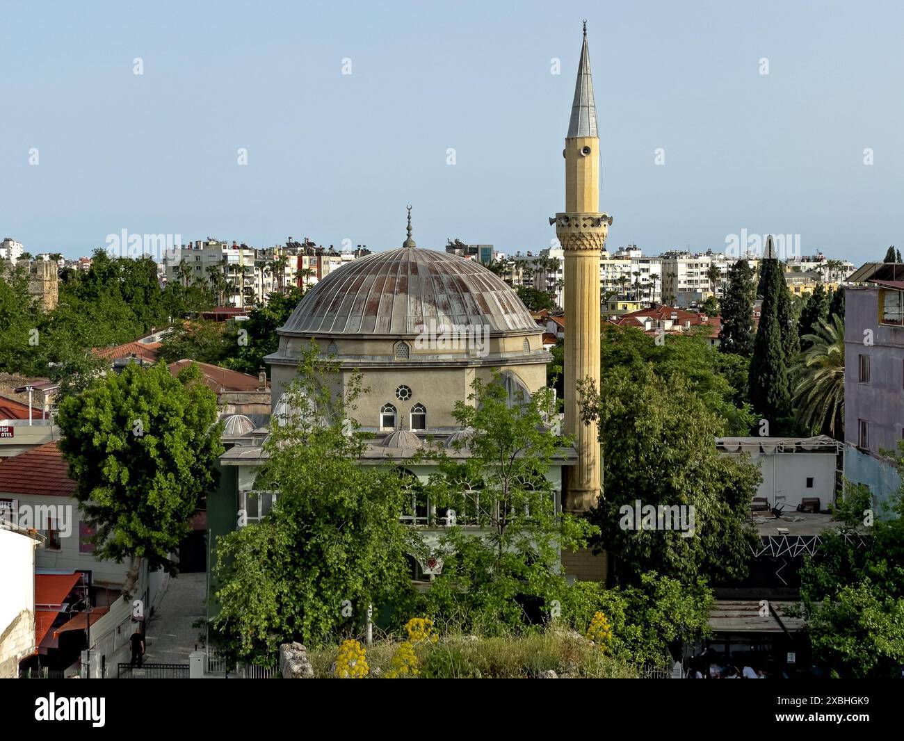Antalya, Turkey - April 22, 2024, Beautiful view on The Tekeli Mehmet ...