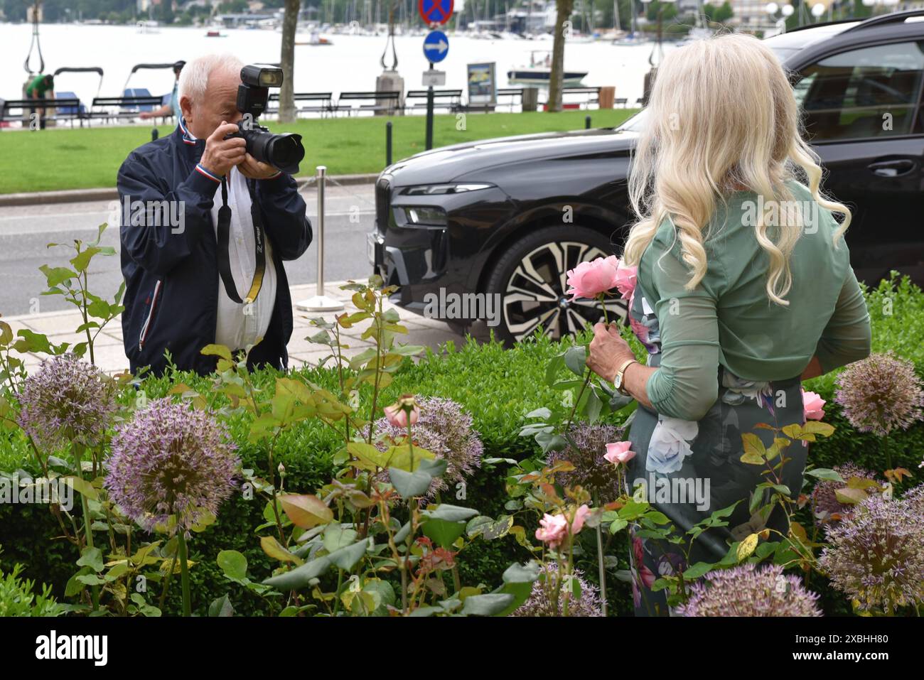 Julia Kent, Erwin Schneider, Fotolegende, 60 Jahre Lisa Film, 2024 ...