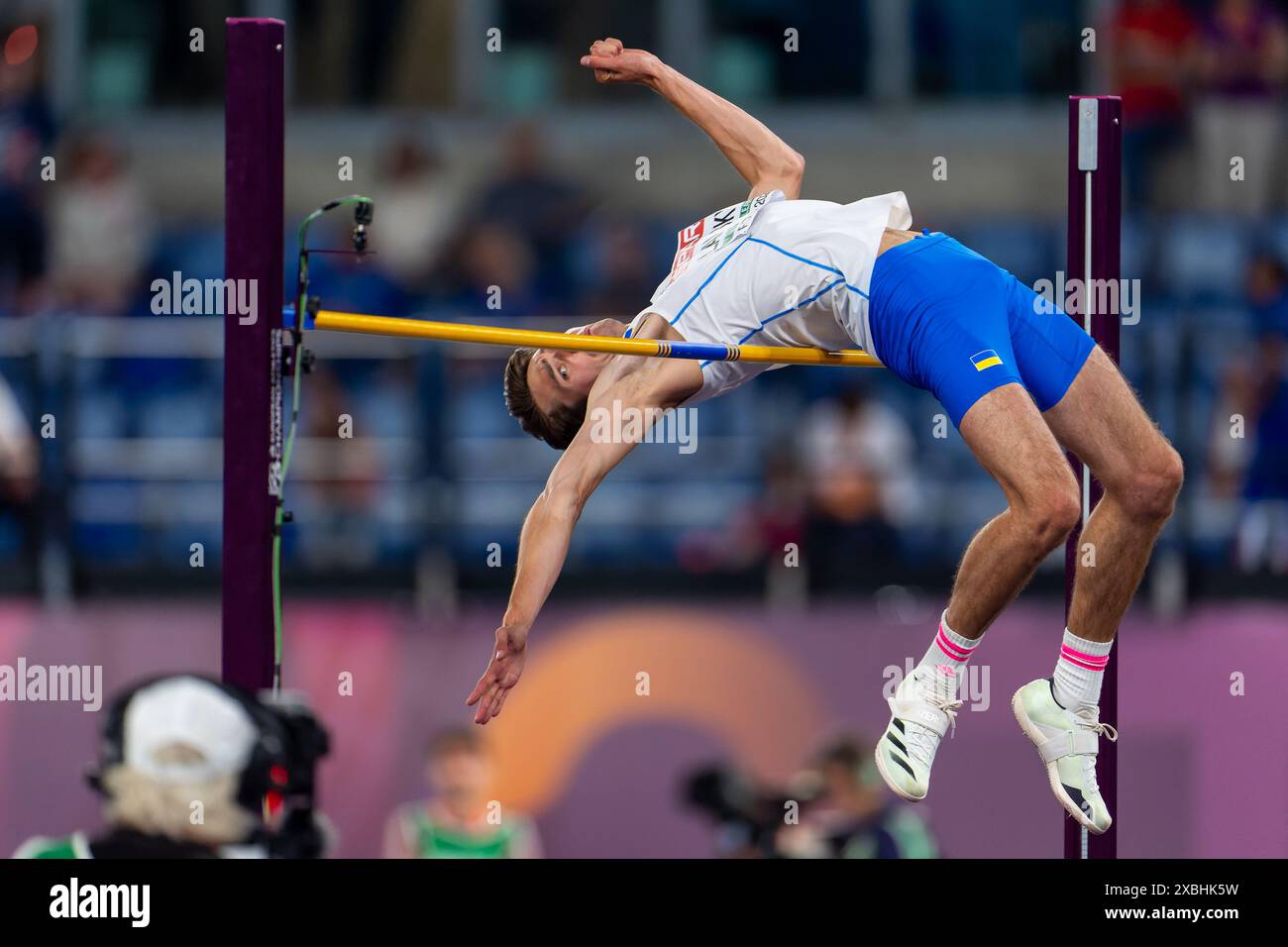 ROME, ITALY - JUNE 11: Vladyslav Lavskyy of Ukraine competes in the ...