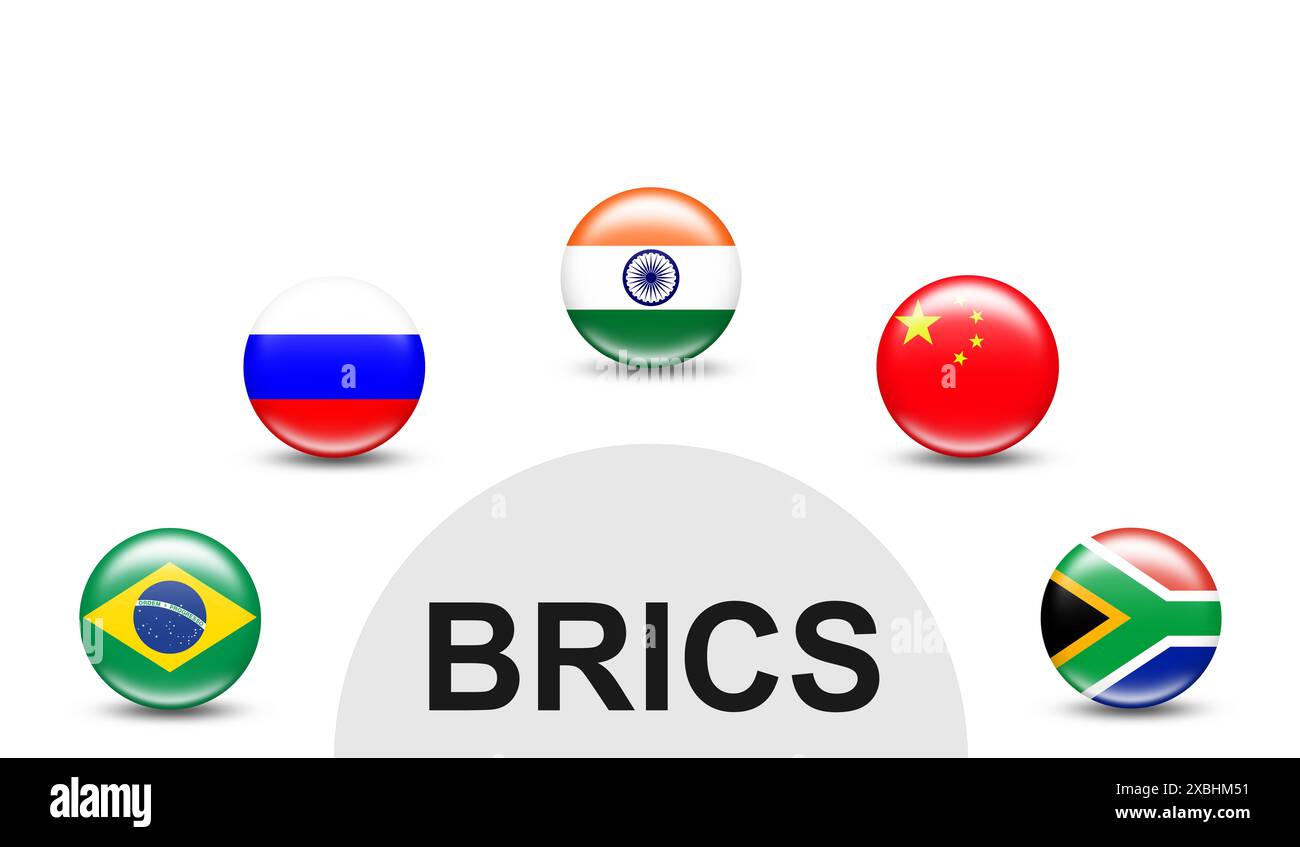 BRICS country, isolated on transparent background Stock Photo - Alamy