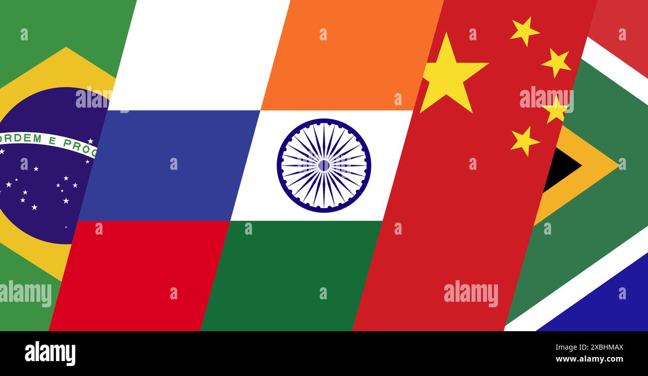 BRICS - Association of 5 countries: Brazil, Russia, India, China and ...