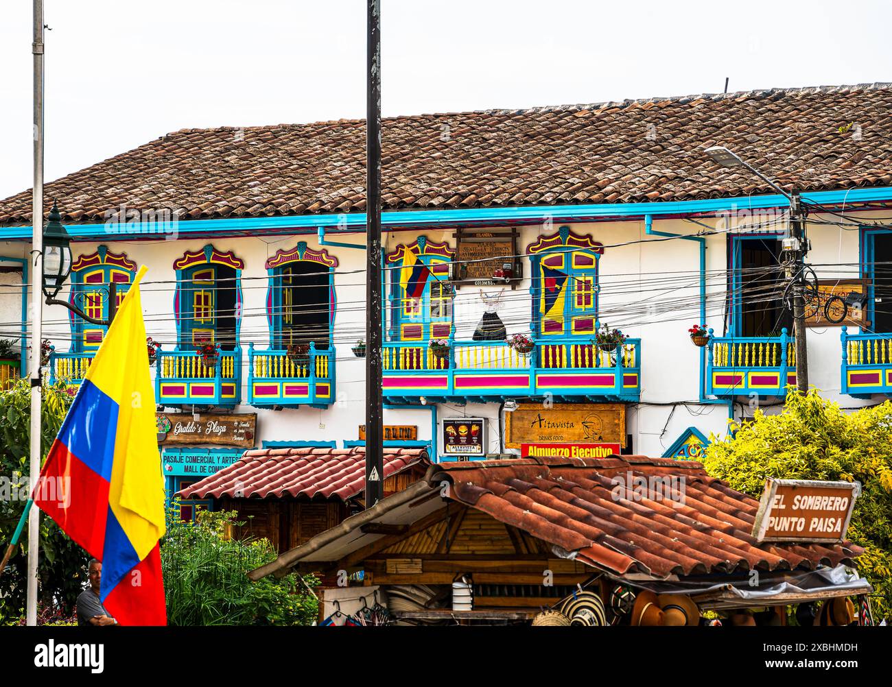 Filandia, Quindio, Colombia Stock Photo - Alamy