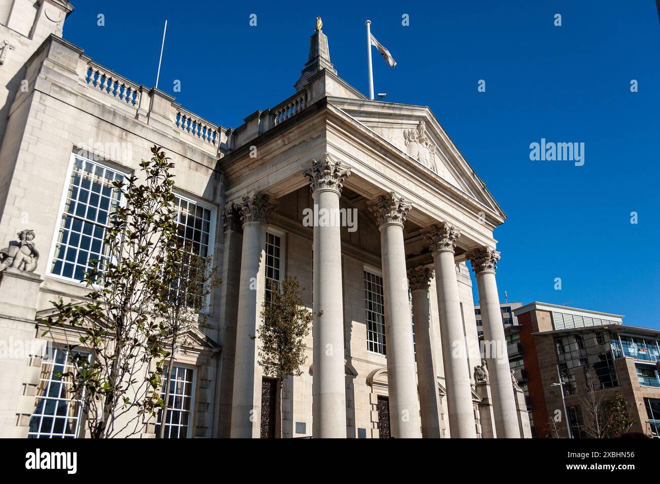 Leeds Civic Hall, home of theoffice of Lord Mayor in Leeds City Centre ...