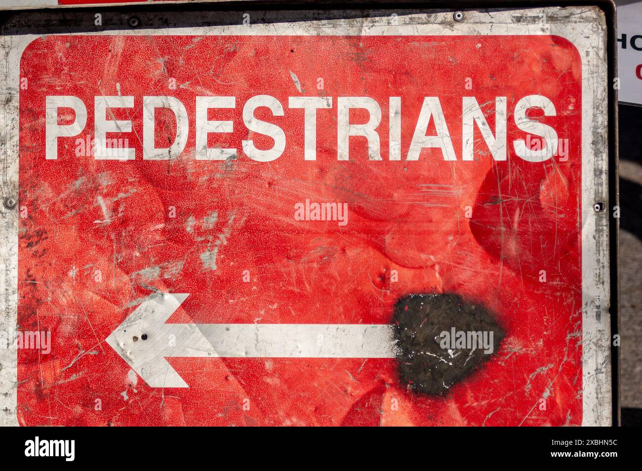 Battered signage hi-res stock photography and images - Alamy