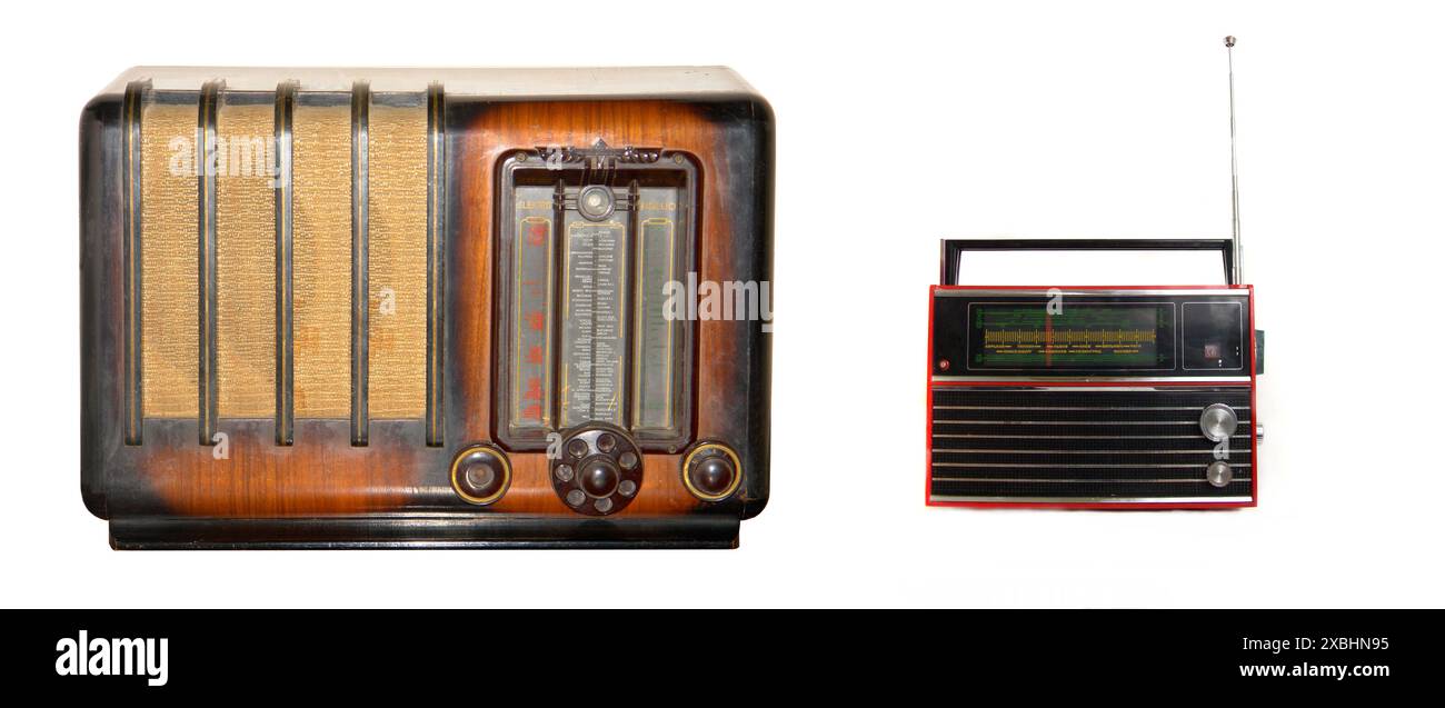 Vintage radio 1980 hi-res stock photography and images - Alamy