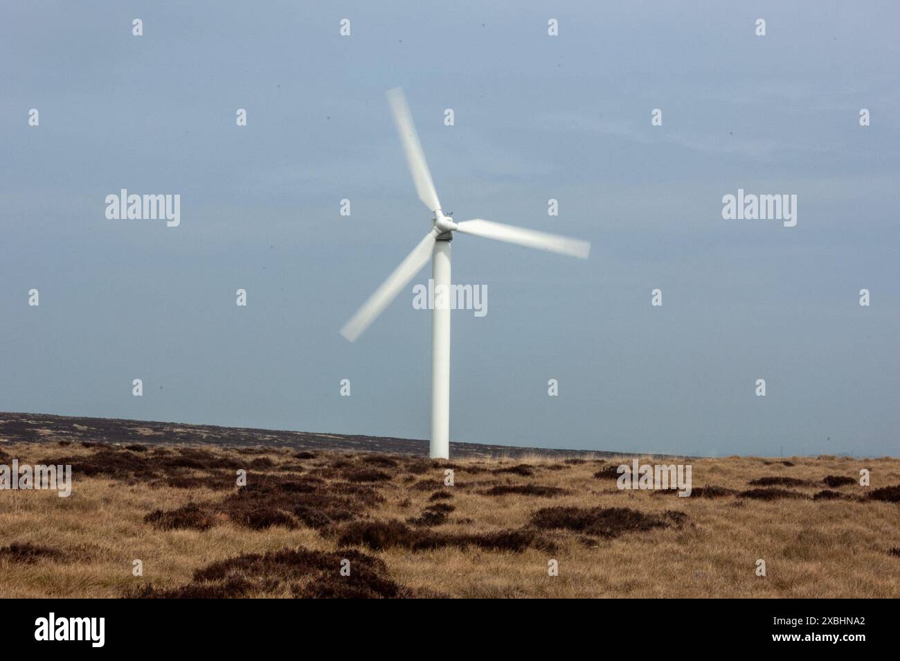 Majestic clean sustainable and renewable wind energy being generated at ...