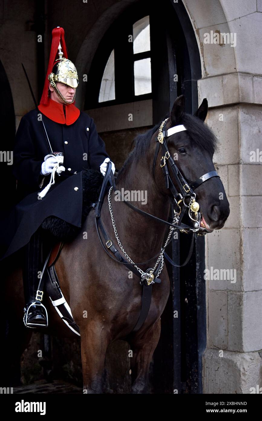 Royal Guards at Buckingham Palace Stock Photo - Alamy