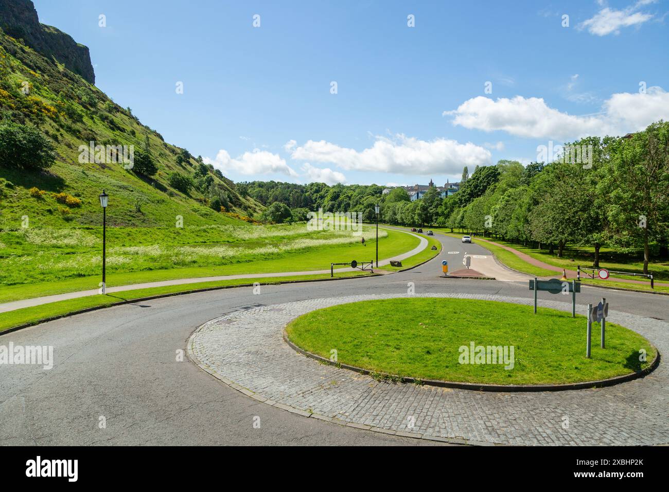 Holyrood Park (also called the King's Park or Queen's Park depending on ...