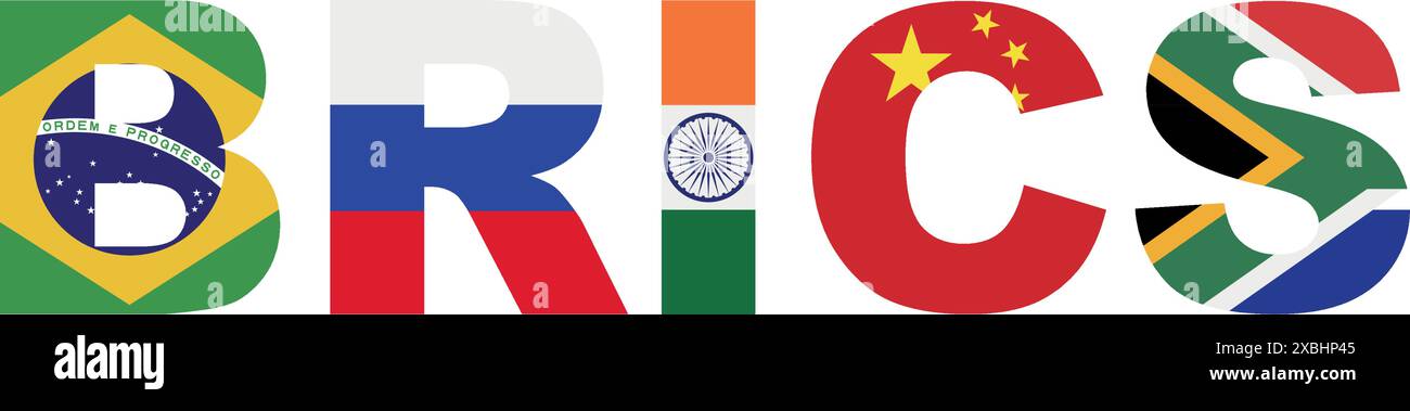 BRICS - Association of 5 countries: Brazil, Russia, India, China and ...