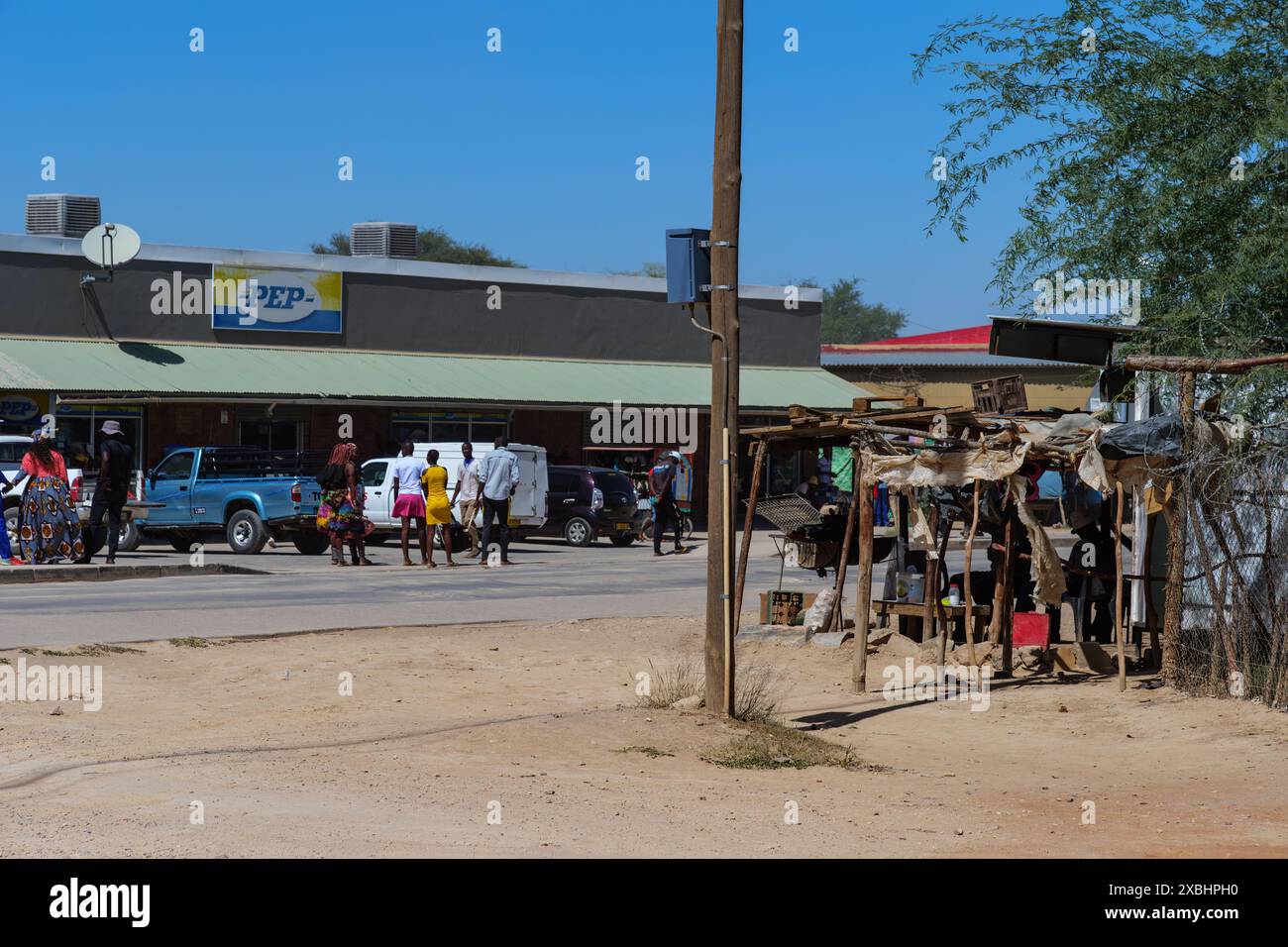 Opuwo village hi-res stock photography and images - Alamy