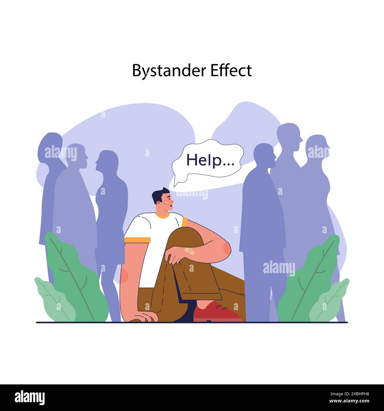 Child group ignored hi-res stock photography and images - Alamy