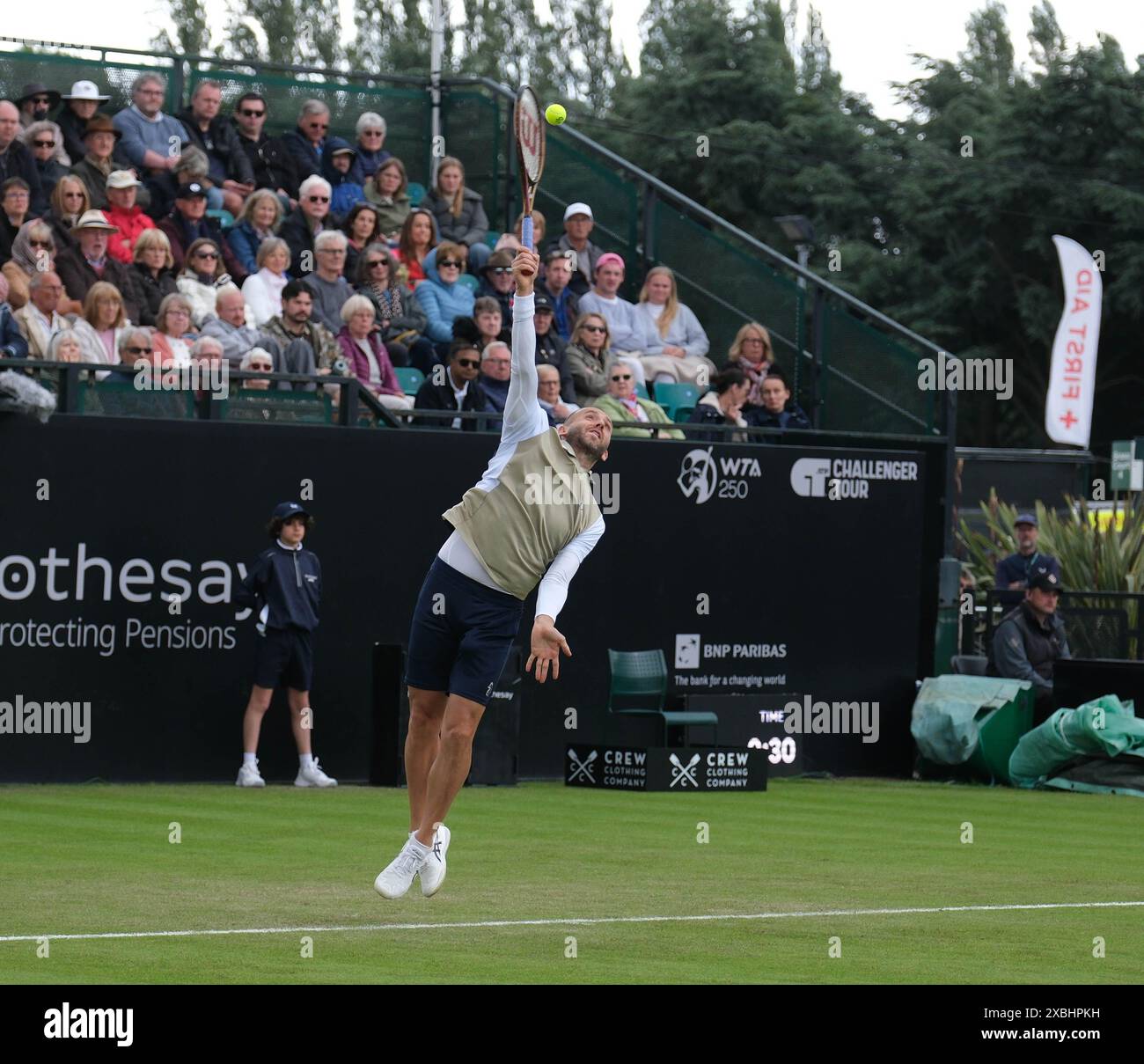 Nottingham, UK. 12th June 2024; Lexus Nottingham Tennis Centre ...