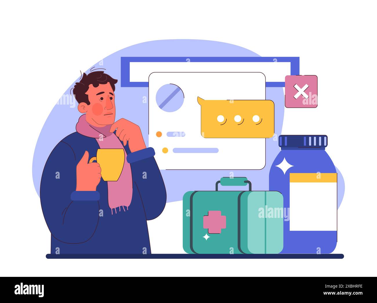 Humanizing healthcare. Modern physician approach on medical treatment ...