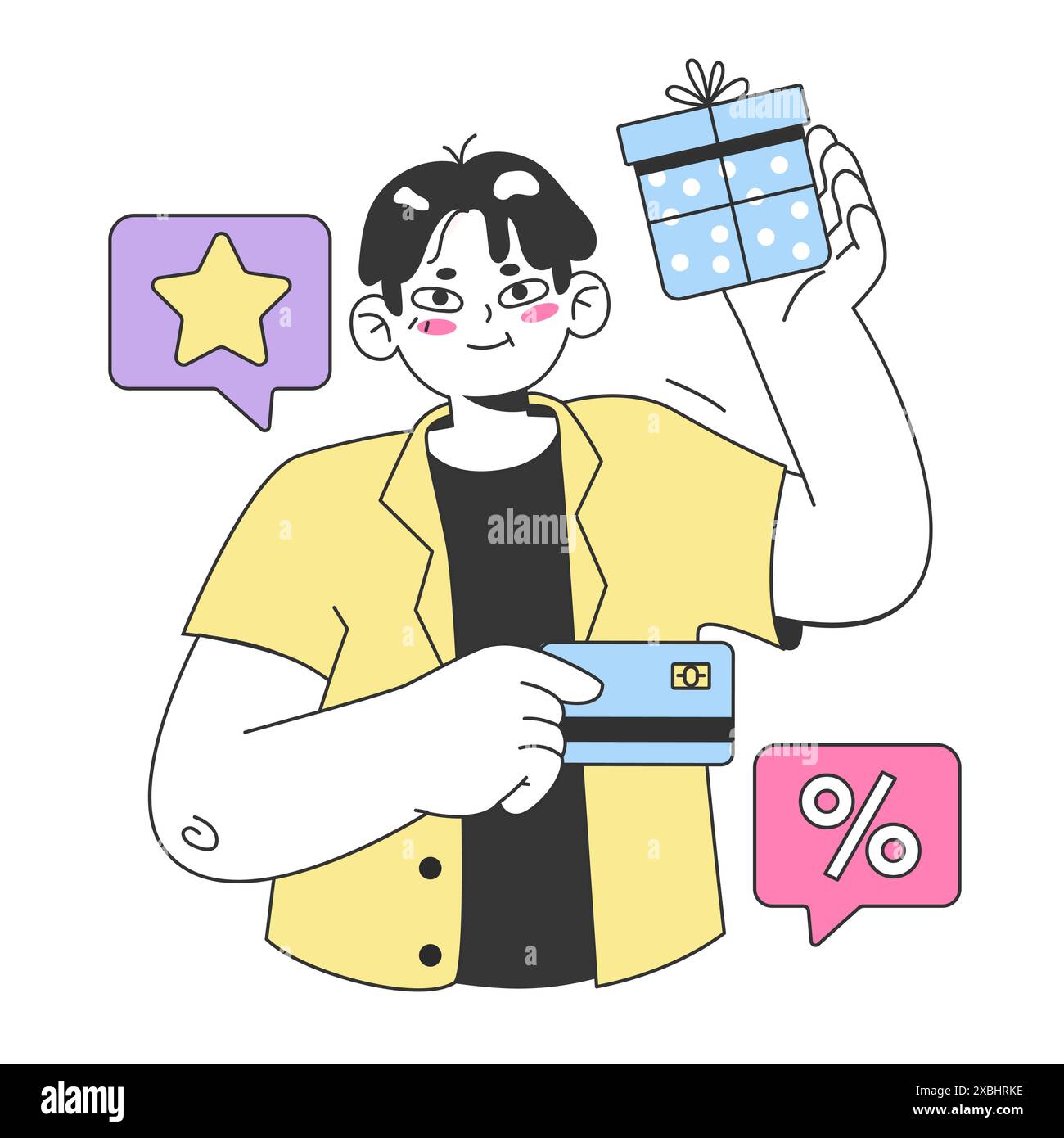 Loyalty program. Commercial program for client retention. PR campaign ...