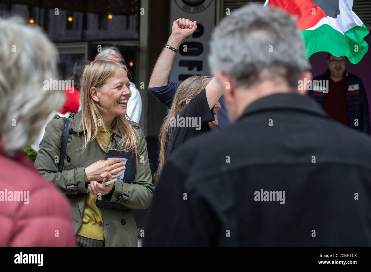 Hove, UK. 5th June, 2024. Sian Berry, Green Party Parliamentary ...