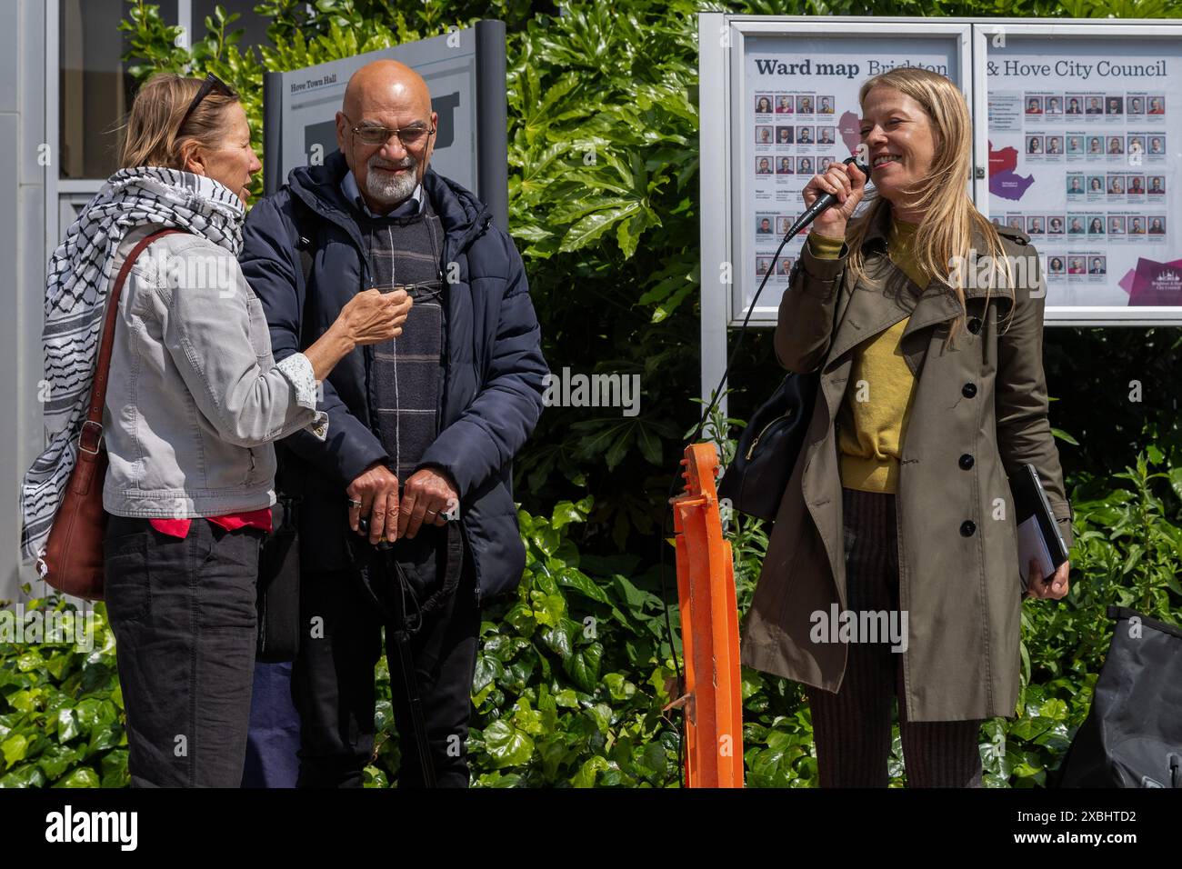 Brighton, UK. 5th June, 2024. Sian Berry, Green Party Parliamentary ...