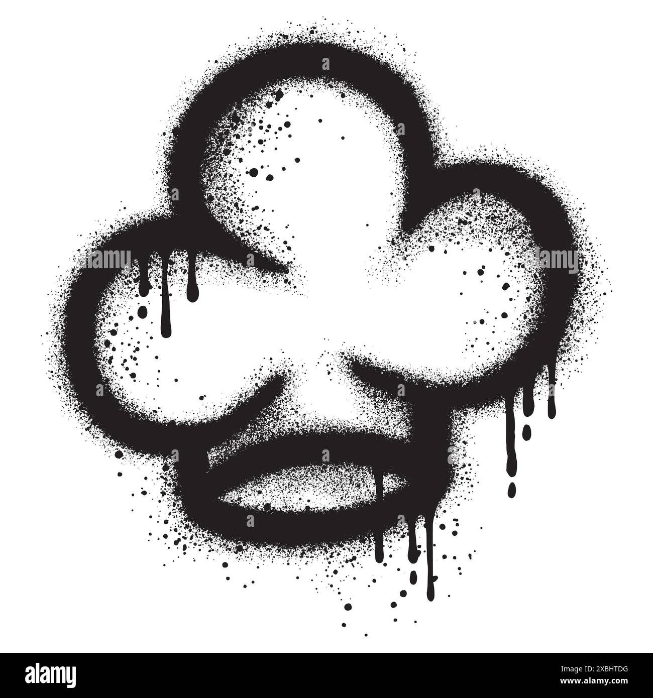Chef's hat graffiti with black spray paint Stock Vector Image & Art - Alamy
