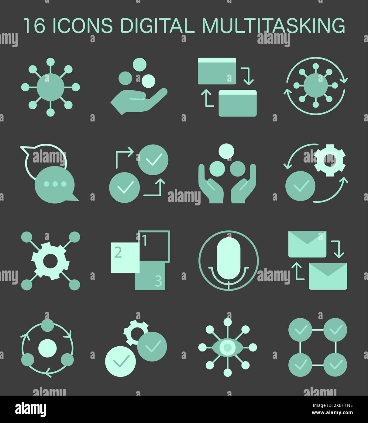 Digital competence Stock Vector Images - Alamy