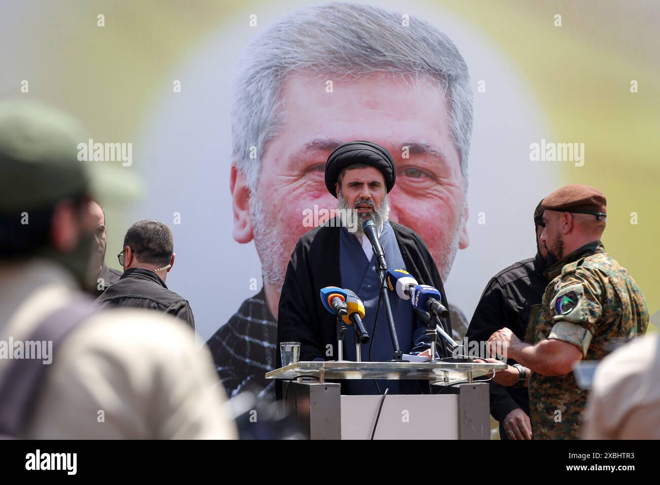 June 12, 2024, Beirut, Beirut, Lebanon: Hashim Safi Al Din, head of ...