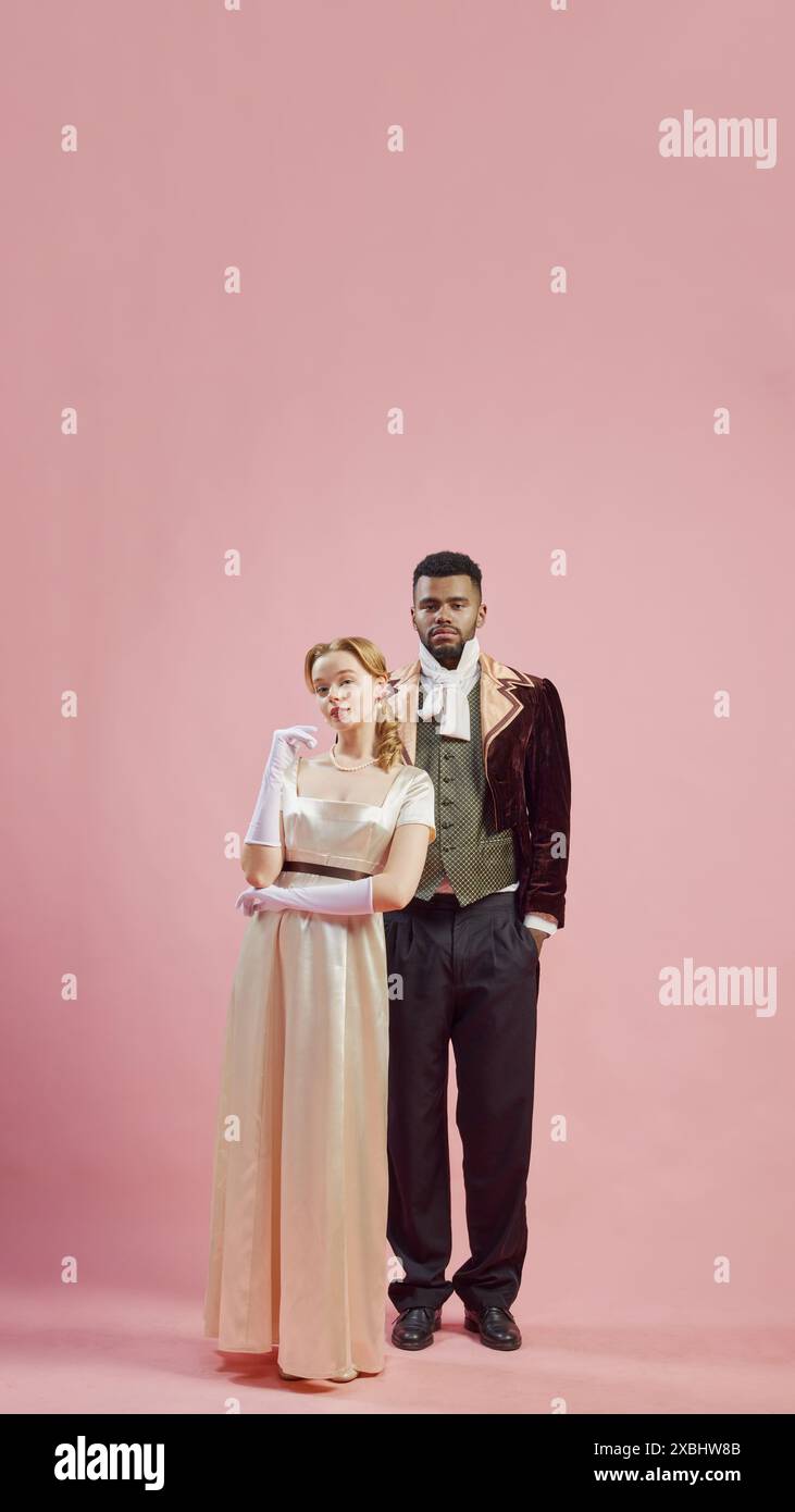 Victorian Confidence. Portrait of elegant young woman, princess ...