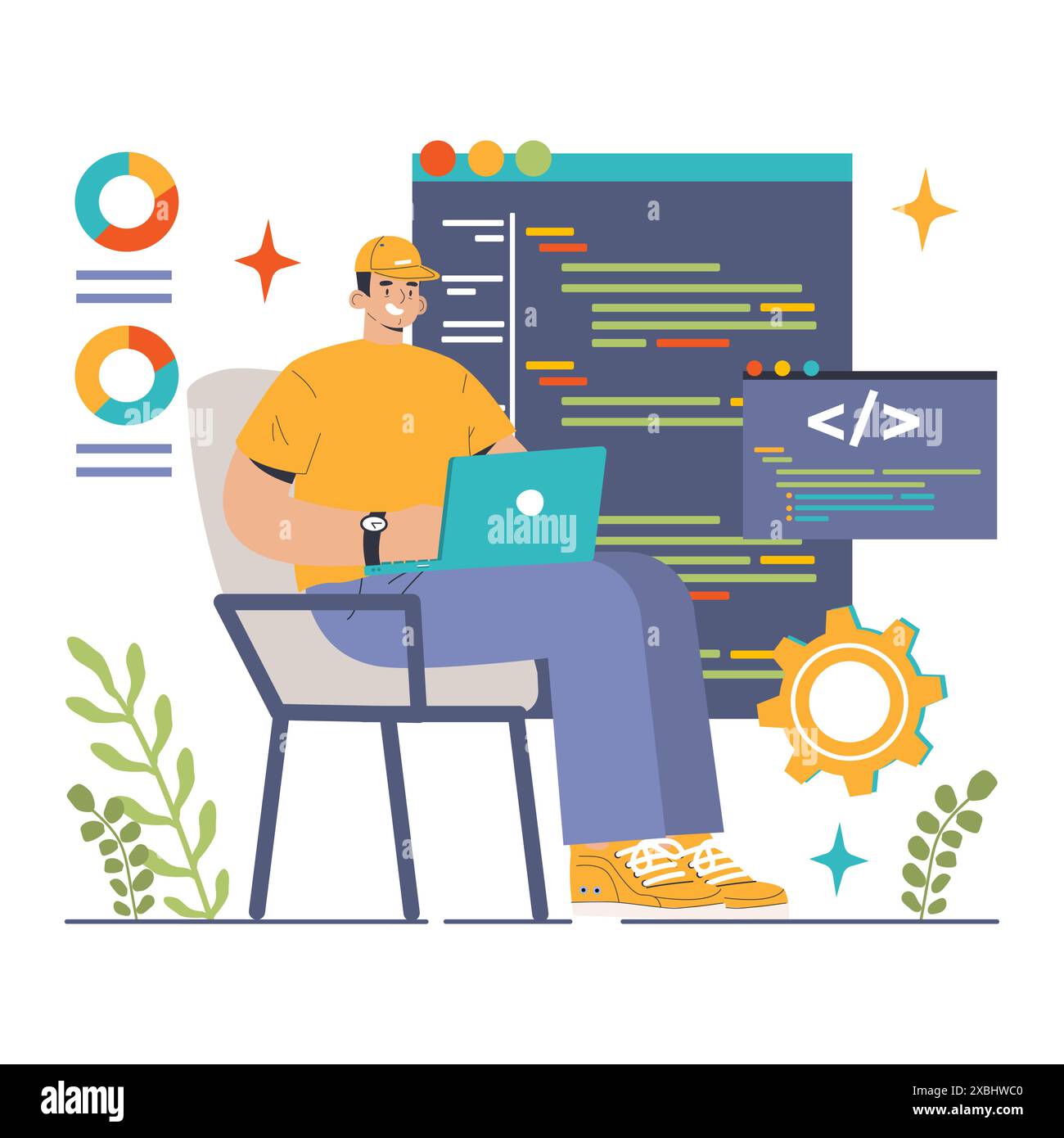 Back End Development Coding Software Engineering Or Programming Software Script Development