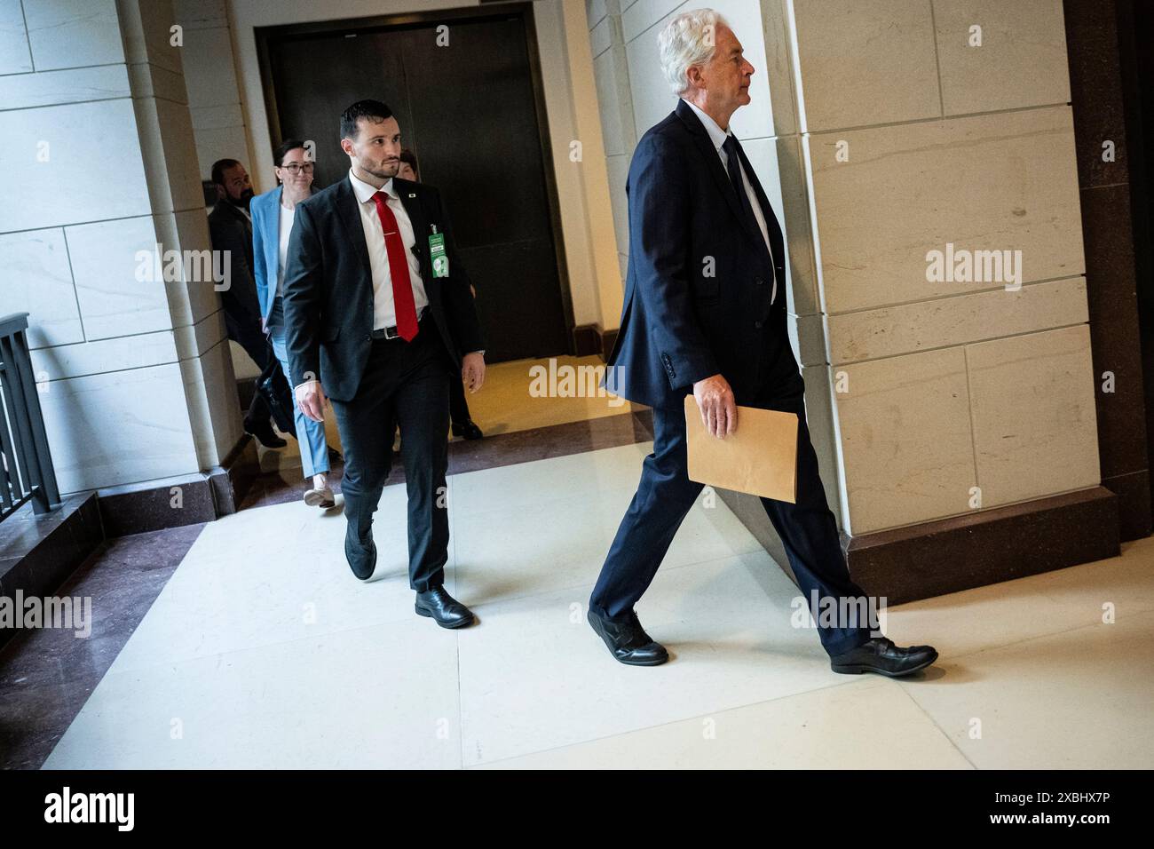 CIA Director William Burns arrives for a classified Senate ...