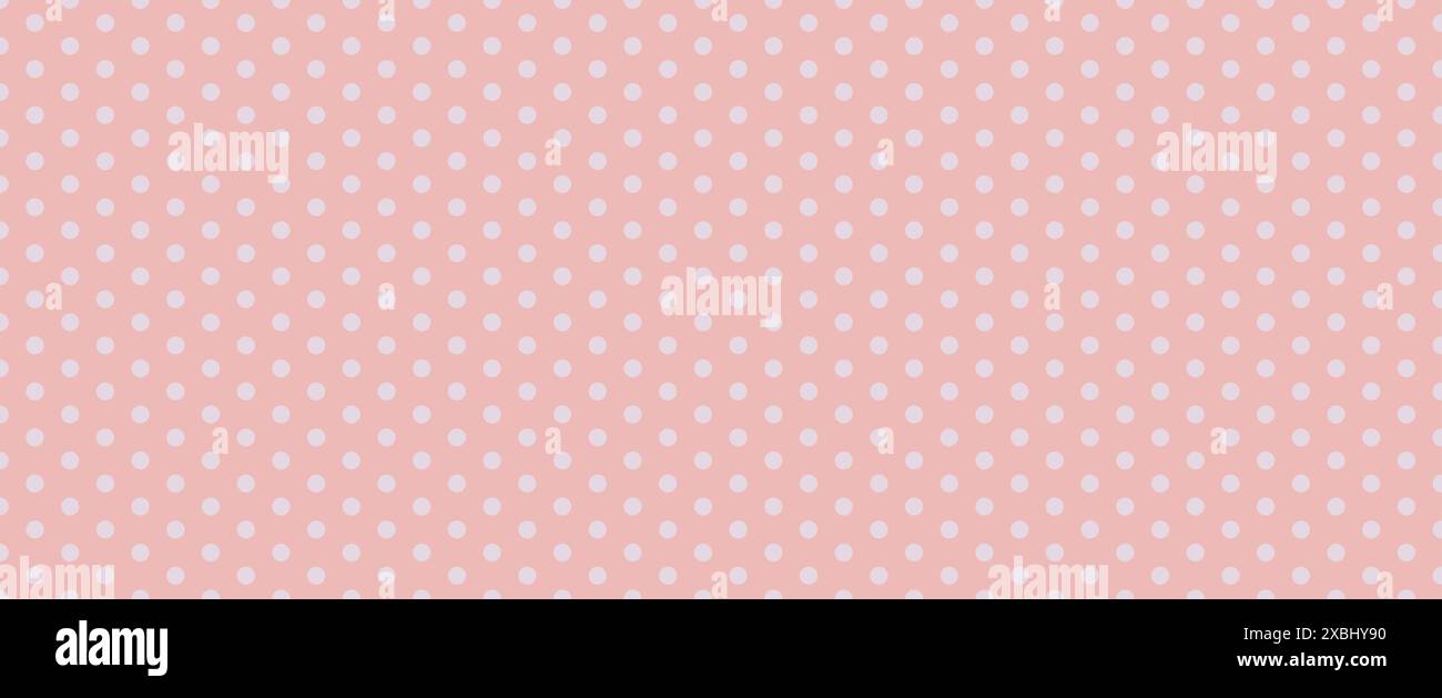 mini polka dot seamless pattern background. Pink and gray pastel colors ...