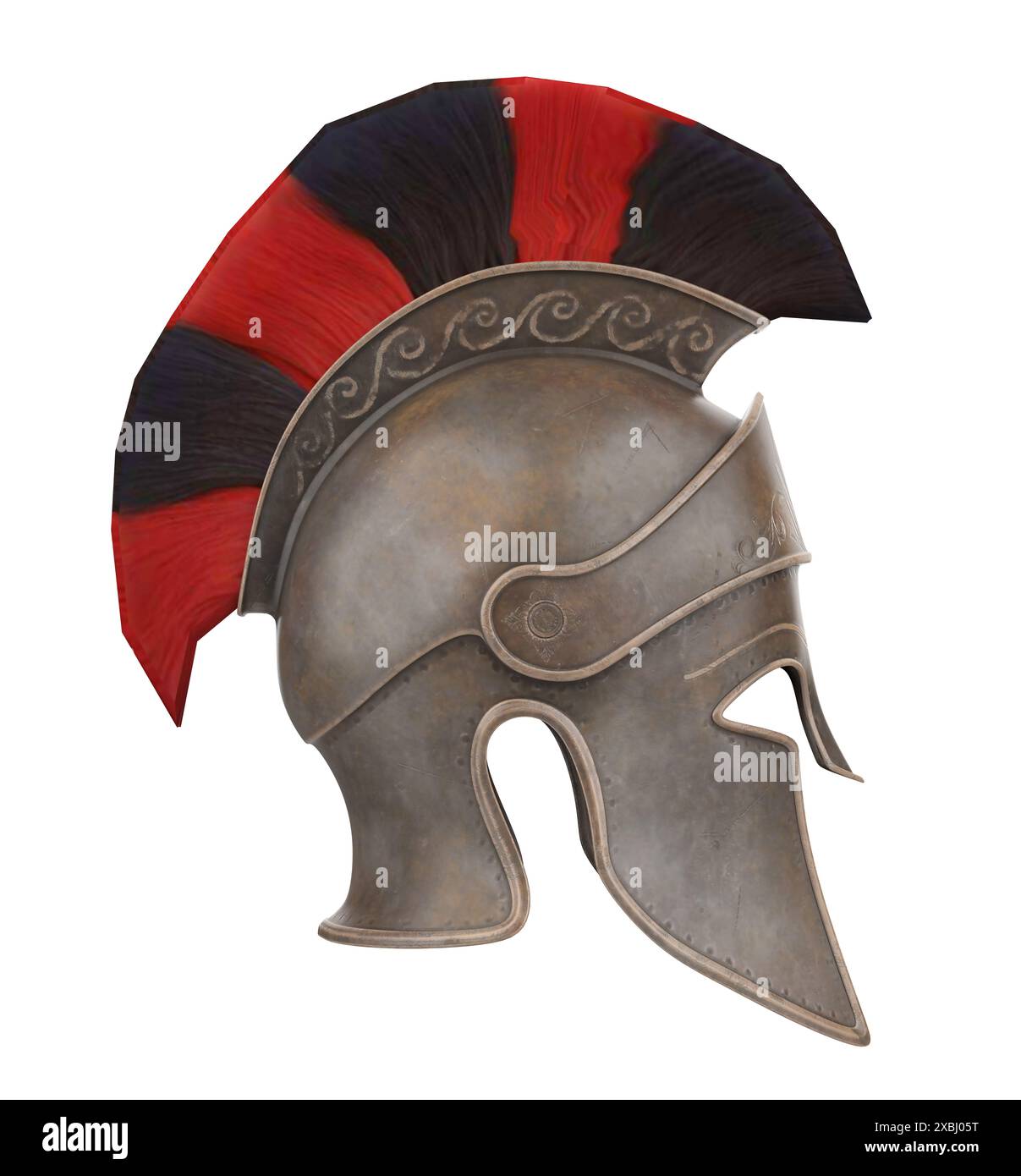 Real Roman Helmet Side View